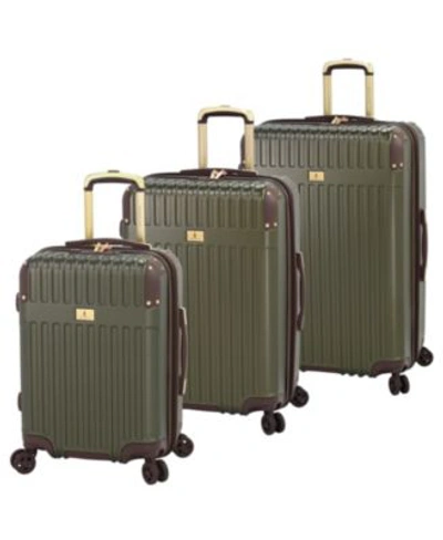 London Fog Brentwood Iii Hardside Luggage Collection In Olive | ModeSens