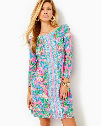 Lilly Pulitzer Upf 50+ Sophie Dress In Havana Pink Casa Jaguar ...