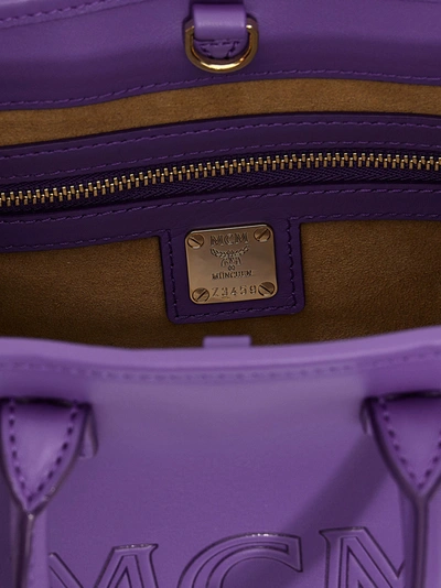 Mcm Munchen Tote Bag Purple | ModeSens