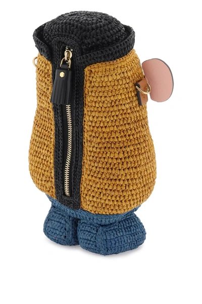 Anya Hindmarch Mr Potato Head Raffia Cross-body Bag | ModeSens