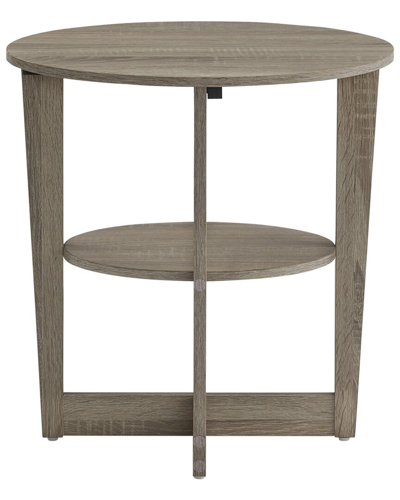 Progressive Furniture Cessna Oval Bedside Table In Neutral | ModeSens