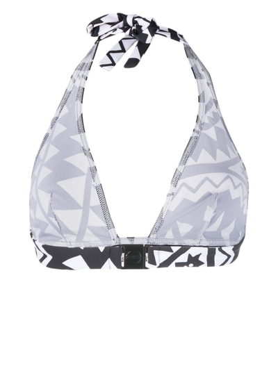 Eres Pluie Triangle Bikini Top In Tribu Print | ModeSens