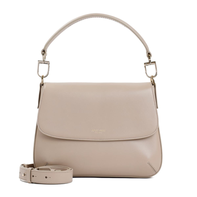 Giorgio Armani Lamb Leather Baguette Bag In Greige | ModeSens