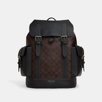 Coach Outlet Hudson Backpack In Signature Canvas In Multi | ModeSens
