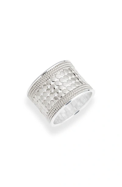 Anna Beck Classic Band Ring In Silver | ModeSens
