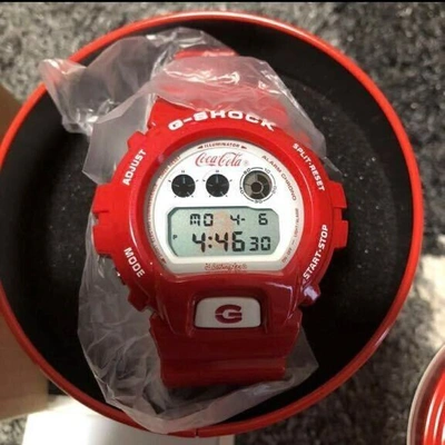 Pre-owned Casio G-shock Dw-6900 A Bathing Ape Bape X Coca-cola Watch ...