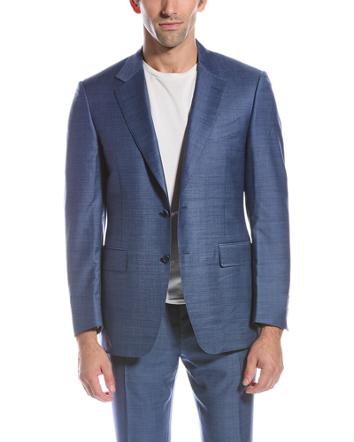 Canali 2pc Wool Suit In Blue | ModeSens