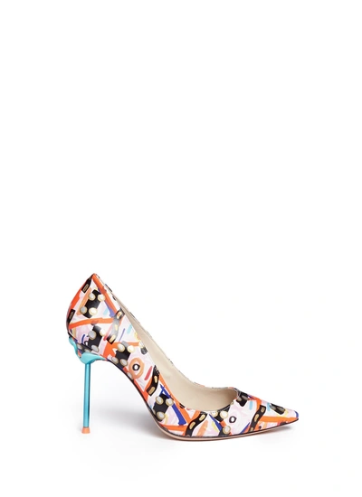 Sophia Webster 'coco Flamingo' Graphic Print Leather Pumps | ModeSens