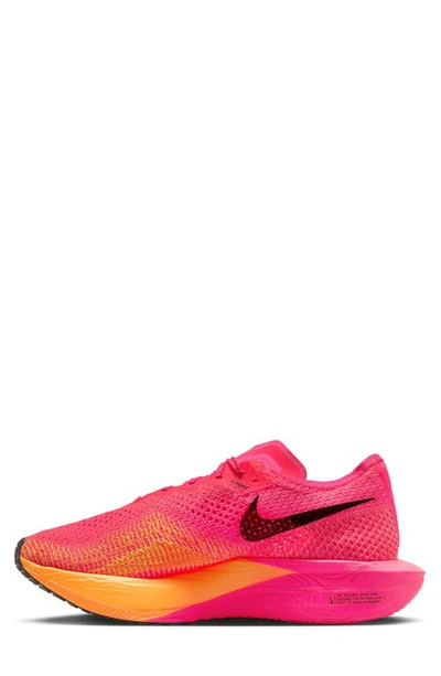 Nike Men's Vaporfly 3 Road Racing Shoes In Pink | ModeSens