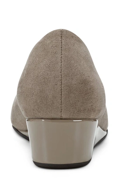 Easy Spirit Gilian Patent Wedge Pump In Mastic Taupe | ModeSens