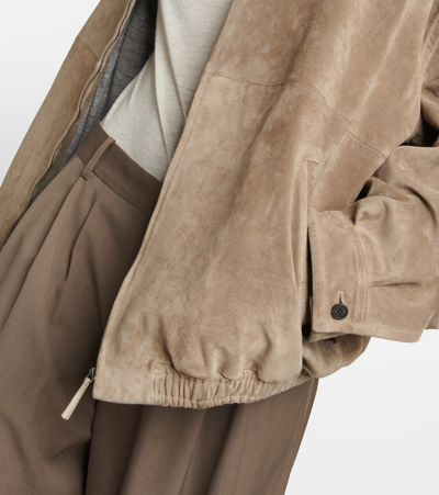 The Row - Ronan Suede Jacket(The Row Roanna Suede Bomber The Row - Ronan Suede Jacket(The Row Roanna Suede Bomber