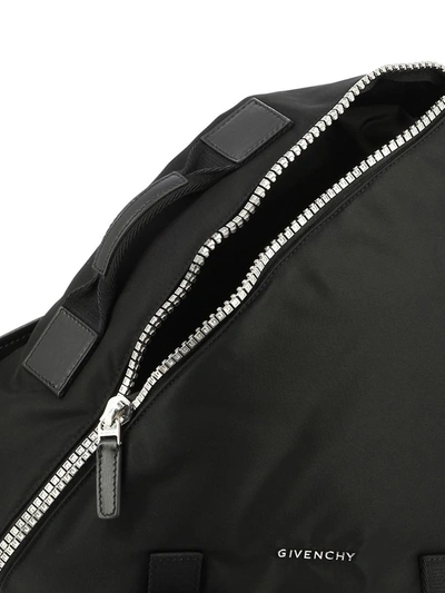 Givenchy Large G-zip Triangle Sling Backpack In Black | ModeSens