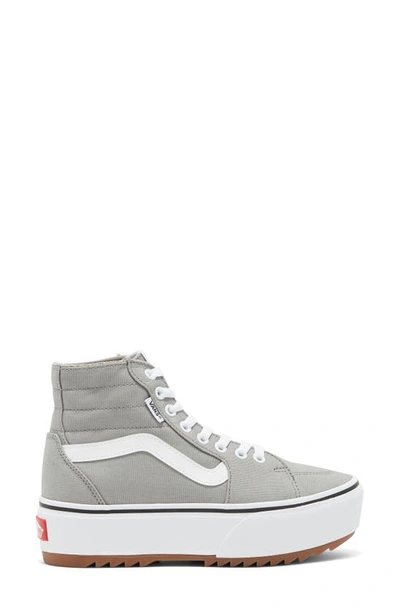Vans Filmore Hi Tapered Stackform Platform Sneaker In Drizzle | ModeSens