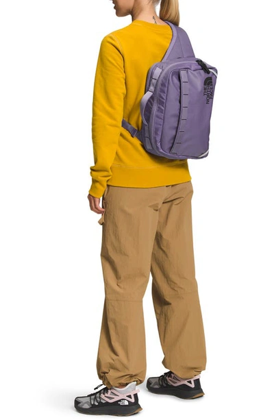 The North Face Base Camp Voyager Sling Backpack In Lunarslate/ Black ...
