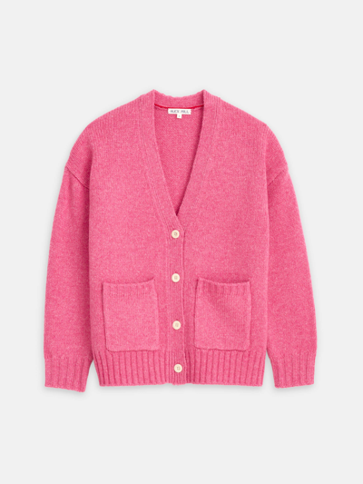 Alex Mill Emma Wool-blend Cardigan In Pink | ModeSens