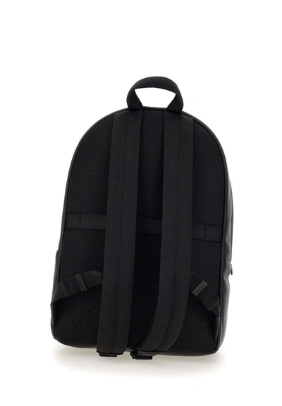 Hugo Boss Ray Backpack Leather Backpack In Black | ModeSens