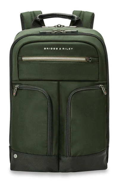 Briggs & Riley Hta Slim Expandable Backpack In Hunter | ModeSens