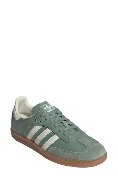 Adidas Originals Samba Og Sneaker In Silgrn/cwhite/gum3 | ModeSens