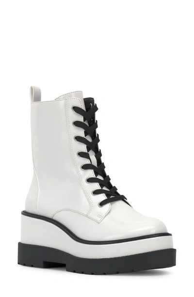 Jessica Simpson Imelda Platform Combat Boot In Bright White | ModeSens