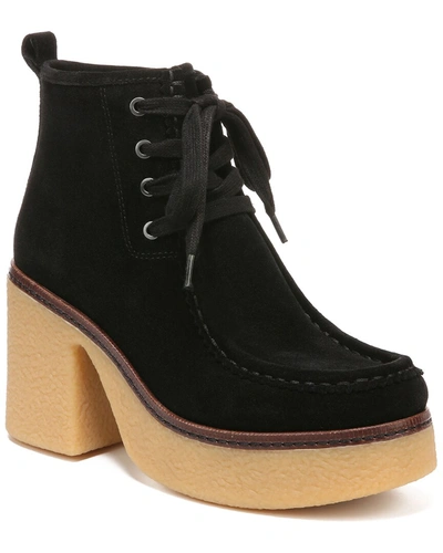 Sam Edelman Shaw Leather Bootie In Black | ModeSens