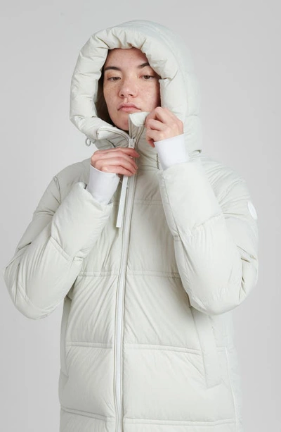 The Recycled Planet Company Orva Water Resistant Hooded Down Puffer ...