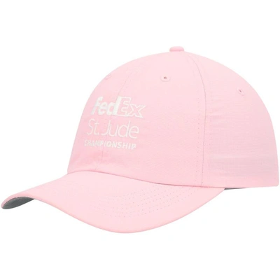 Imperial Pink Fedex St. Jude Championship Adjustable Hat | ModeSens