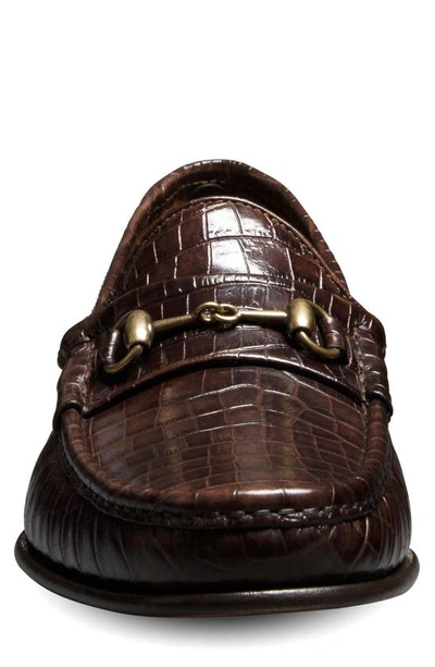 Allen Edmonds Men's Verona Ii Croc-effect Italian Bit Loafers In ...