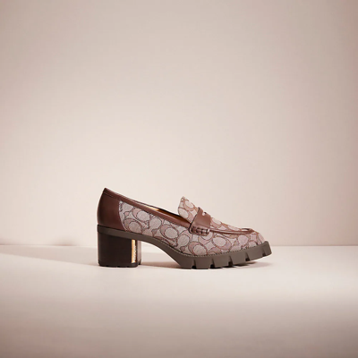 Coach Restored Cora Loafer Pump In Oak/maple | ModeSens