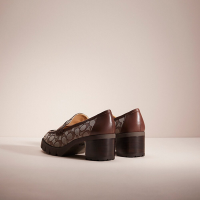 Coach Restored Cora Loafer Pump In Oak/maple | ModeSens