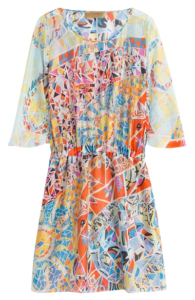 Emilio Pucci Printed Silk Tunic In Multicolored | ModeSens