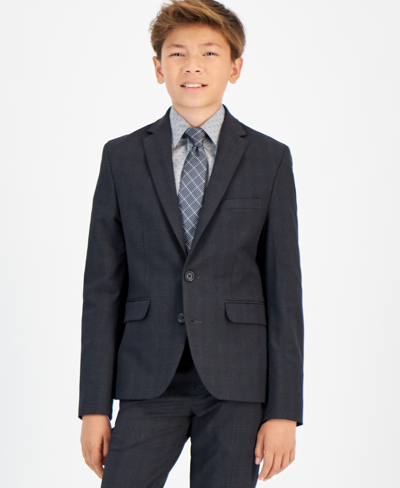 Kenneth Cole Reaction Kids' Big Boys Slim Fit Stretch Suit Jacket In ...