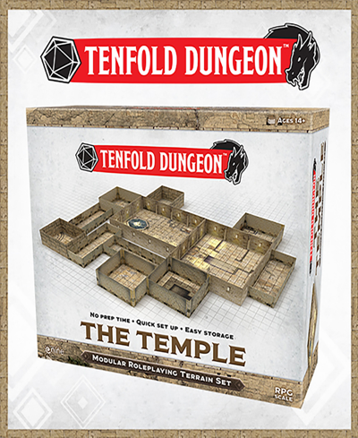 Gale Force Nine Kids' Tenfold Dungeon The Temple Modular Roleplaying ...