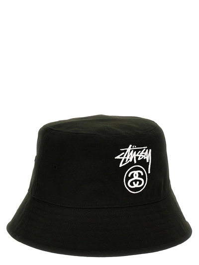 Stussy Stock Lock Deep Hats Black | ModeSens