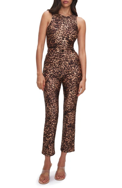 Good American Compression Bodysuit In Wild Leopard003 | ModeSens