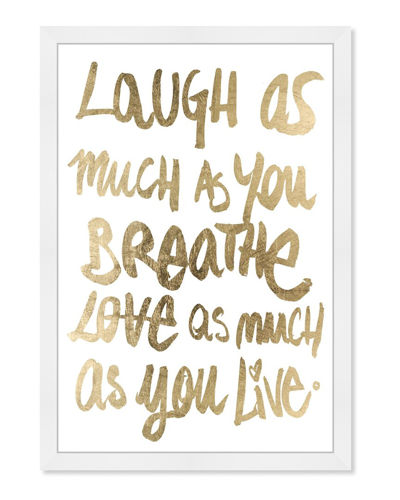 Wynwood Studio Laugh Wall Art | ModeSens