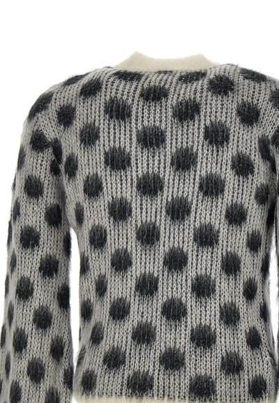 Marni Brushed Fuzzy Wuzzy Mohair Sweater In Black | ModeSens