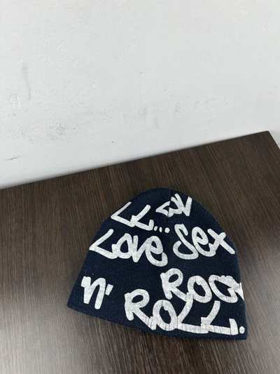 Pre Owned Sex Skateboards X Vintage Hat Sex Love Rock N Roll Y2k Beani
