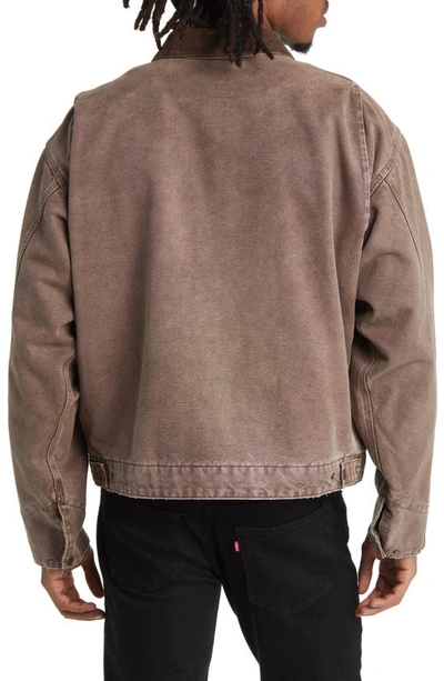 Elwood Petrol Denim Jacket In Phantom | ModeSens