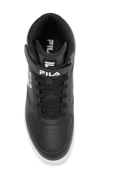 Fila A-high High Top Sneaker In Black/ Sfty/ White | ModeSens