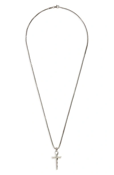 John Hardy Classic Chain Keris Dagger Cross Necklace In Silver | ModeSens