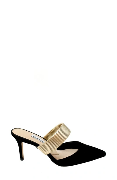 Charles David Alfie Pointed Toe Mule In Black | ModeSens