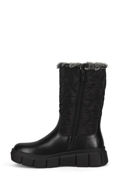 Aquatherm By Santana Canada Brooke Waterproof Faux Fur Trim Boot In ...