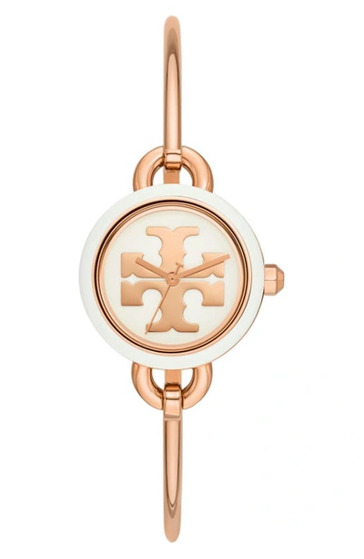 Tory Burch The Miller Rose Gold Tone Stainless Steel Watch And ...