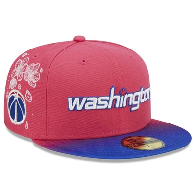 New Era Men's Pink Washington Wizards 2022/23 City Edition Official ...