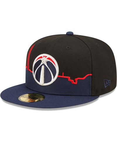 New Era Men's Navy, Black Washington Wizards 2022 Tip-off 59fifty ...