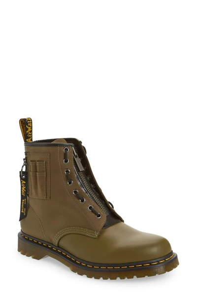 Dr. Martens' Alpha Industries 1460 Ben Boots Olive In Green | ModeSens