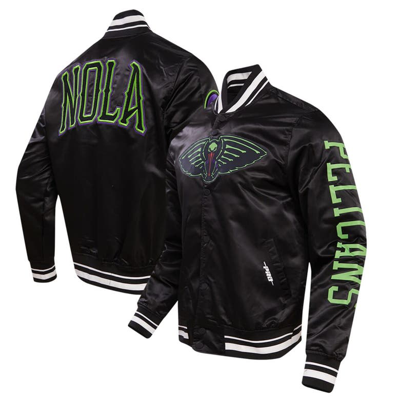Pro Standard Black New Orleans Pelicans 2023/24 City Edition Satin Full ...