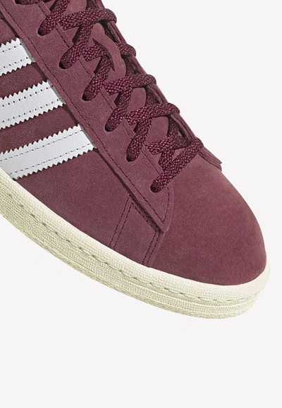 Adidas Originals Burgundy Campus 80s Low-top Sneakers | ModeSens