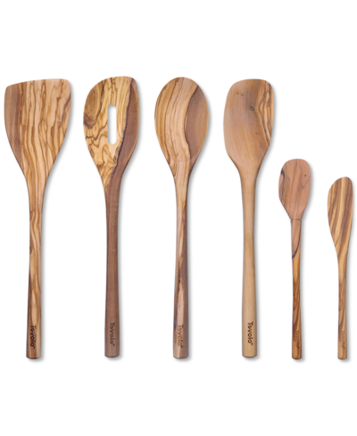 Tovolo Tovola 6-pc. Olive Wood Kitchen Utensil Set In Neutral | ModeSens