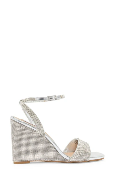 Steve Madden Sophey Rhinestone Wedge Sandal | ModeSens